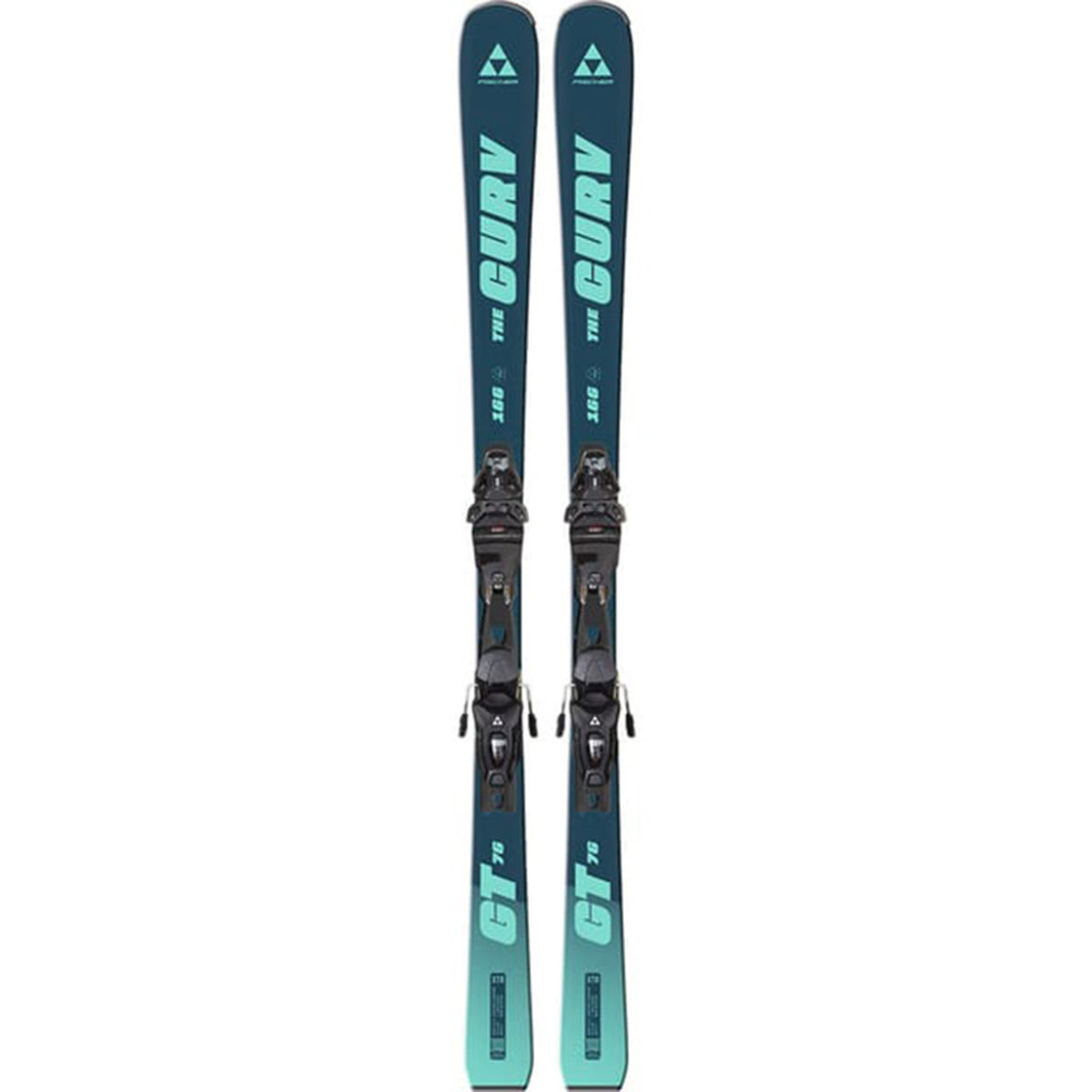 Fischer Women's XTR The Curv GT 76 Skis w/RSW 10 GW Powerrail Bindings ...