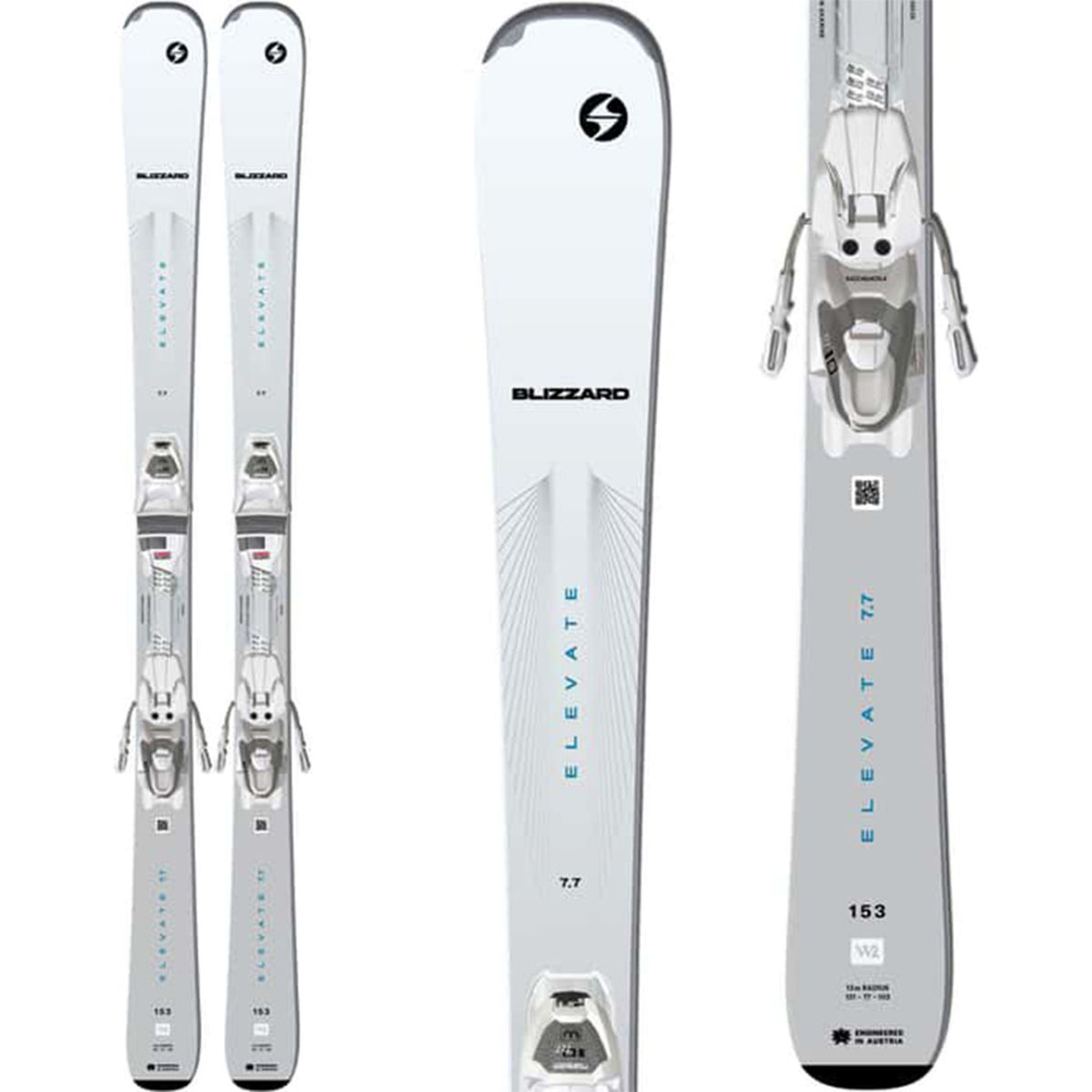 Blizzard Women's Elevate 7.7 Skis w/TLT 10 Demo W Bindings 2026 ...