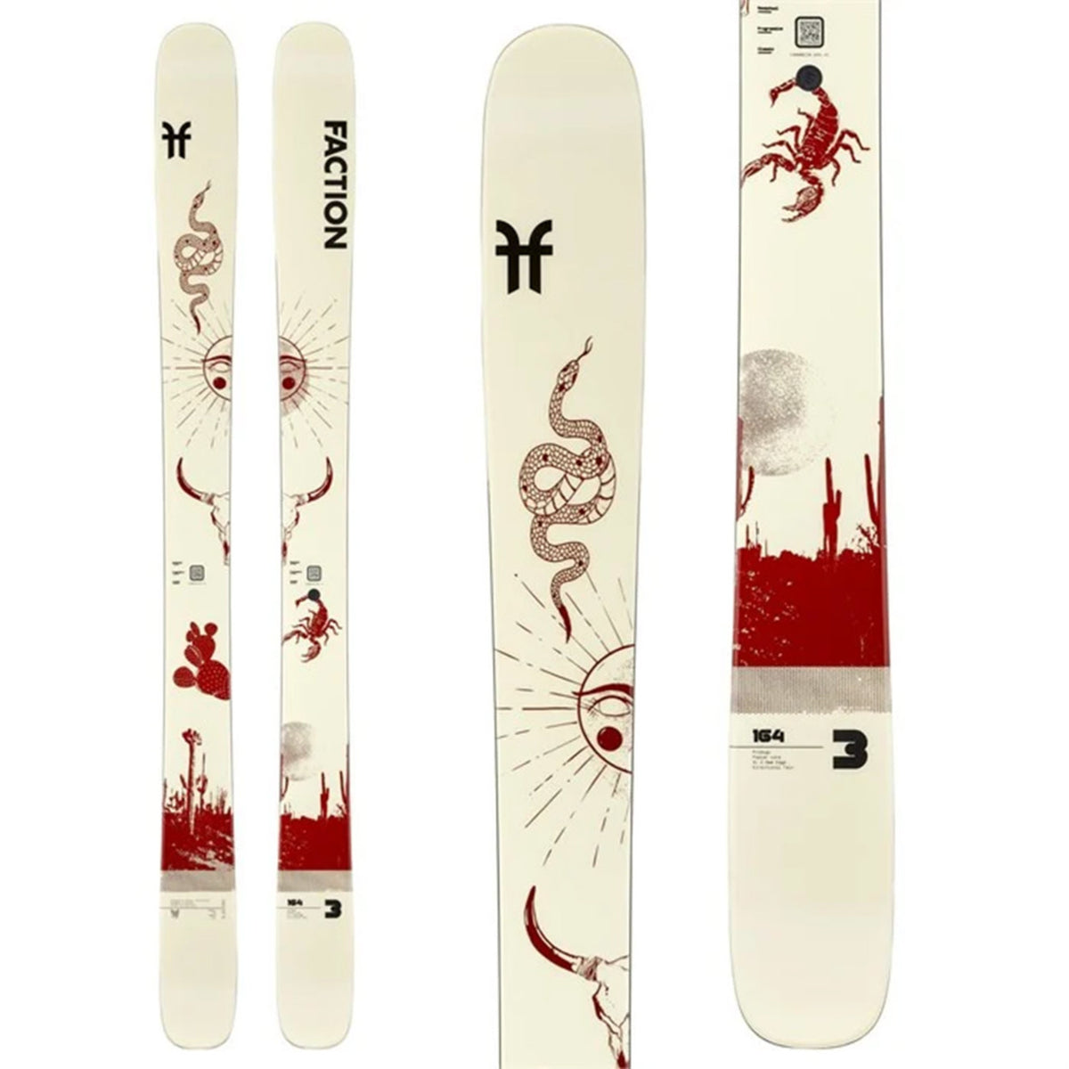 Faction Women's Prodigy 3 Capsule Skis (Ski Only) 2025 – Alpine East