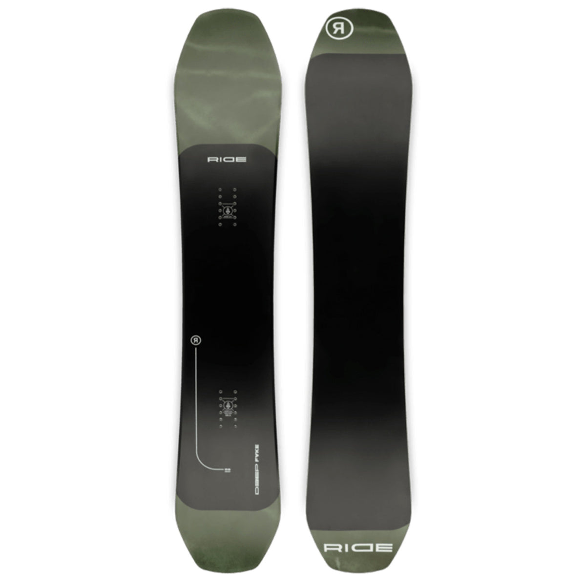 Ride Deep Fake Snowboard 2025 – Alpine East