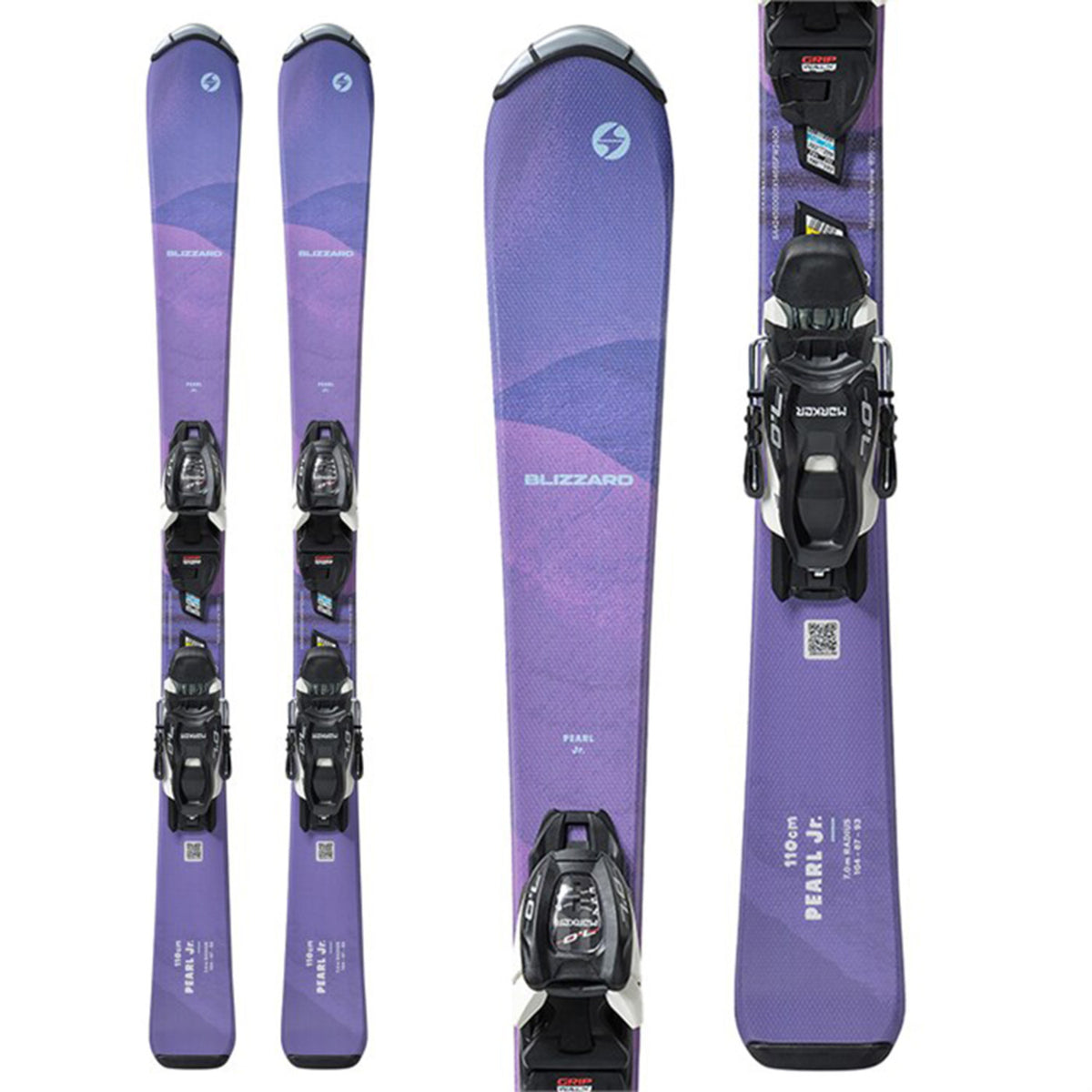 Blizzard Kid's Pearl Jr Skis w/FDT Jr 7.0 Bindings 2026 – Alpine East