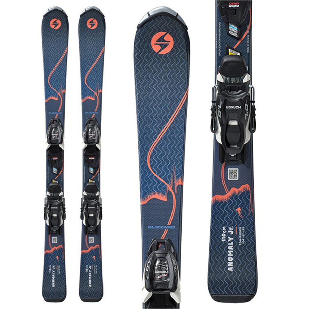 Blizzard Kid's Anomaly Jr Skis w/FDT Jr 4.5 Bindings 2026 – Alpine East